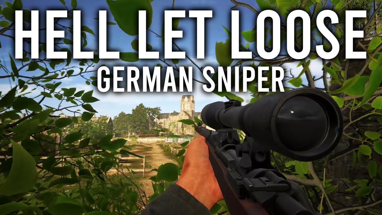 Hell Let Loose - German Sniper - YouTube