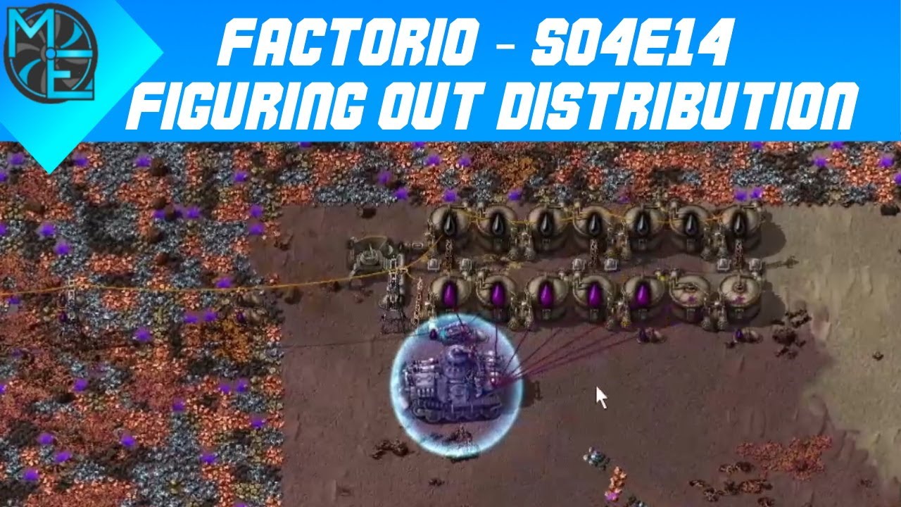 Factorio - S04E14 - Figuring Out Distribution - YouTube