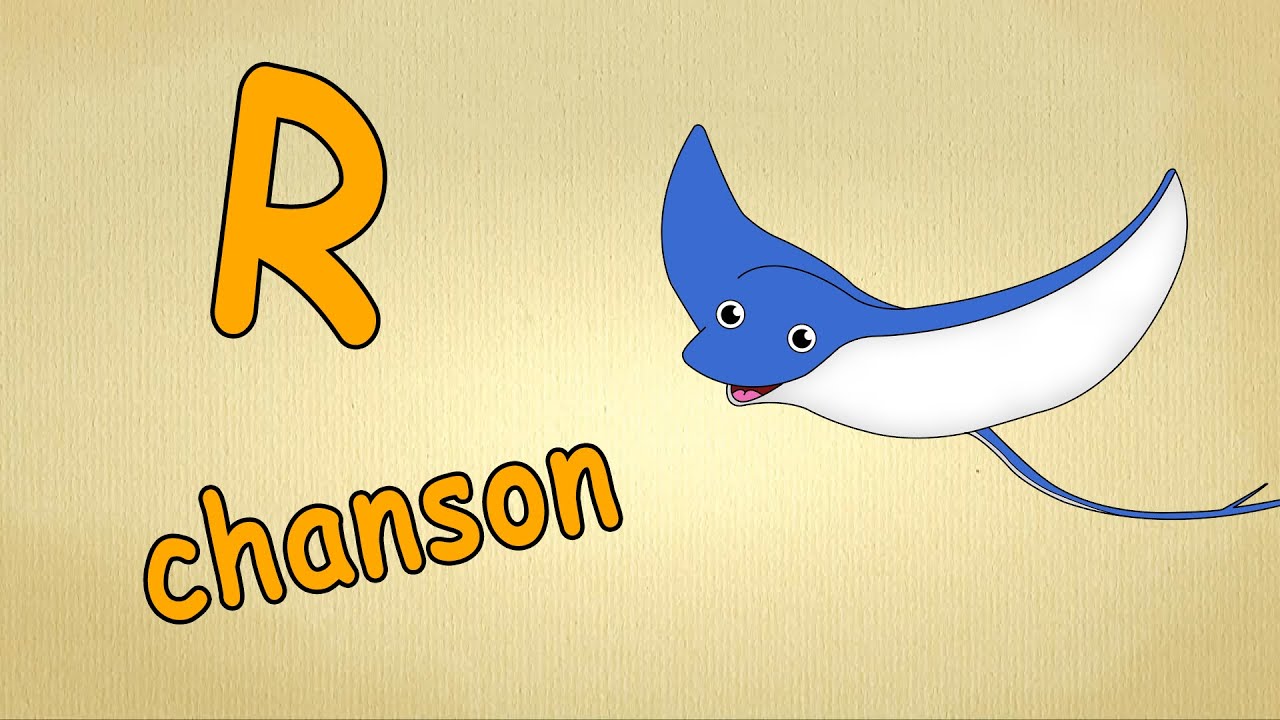 lettre "R-chanson" - prononciation de lettres en français - Apprendre l ...