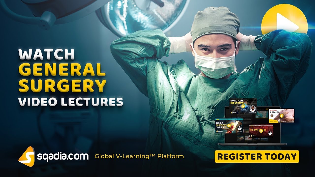 General Surgery Course Video Tutorials | Medical Lecture V-Learning ...