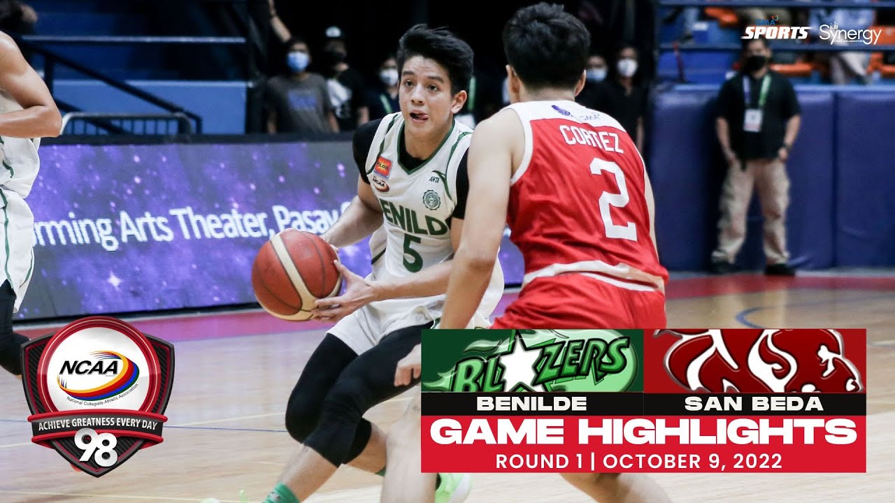 NCAA Season 98 | Game Highlights: Benilde vs San Beda | Men's ...