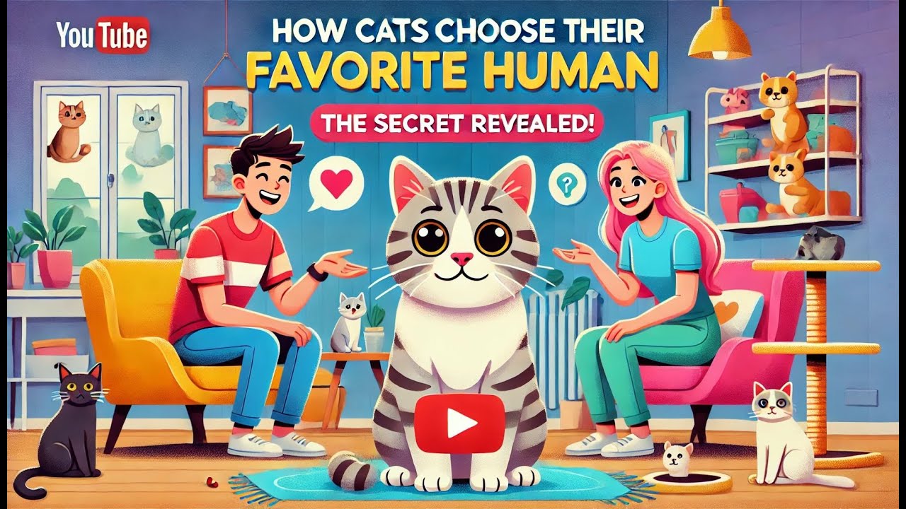 How Cats Choose Their Favorite Human: The Secret Revealed! - YouTube