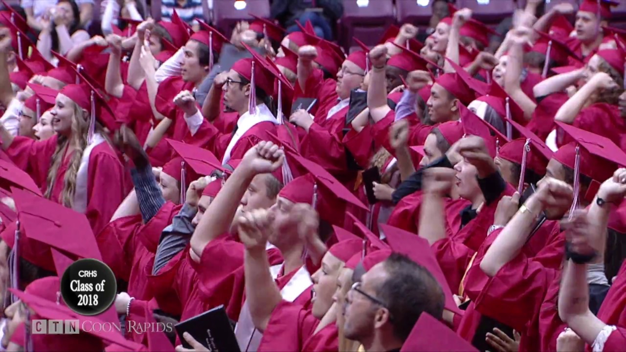 Class of 2018 Graduates from Coon Rapids High School - YouTube