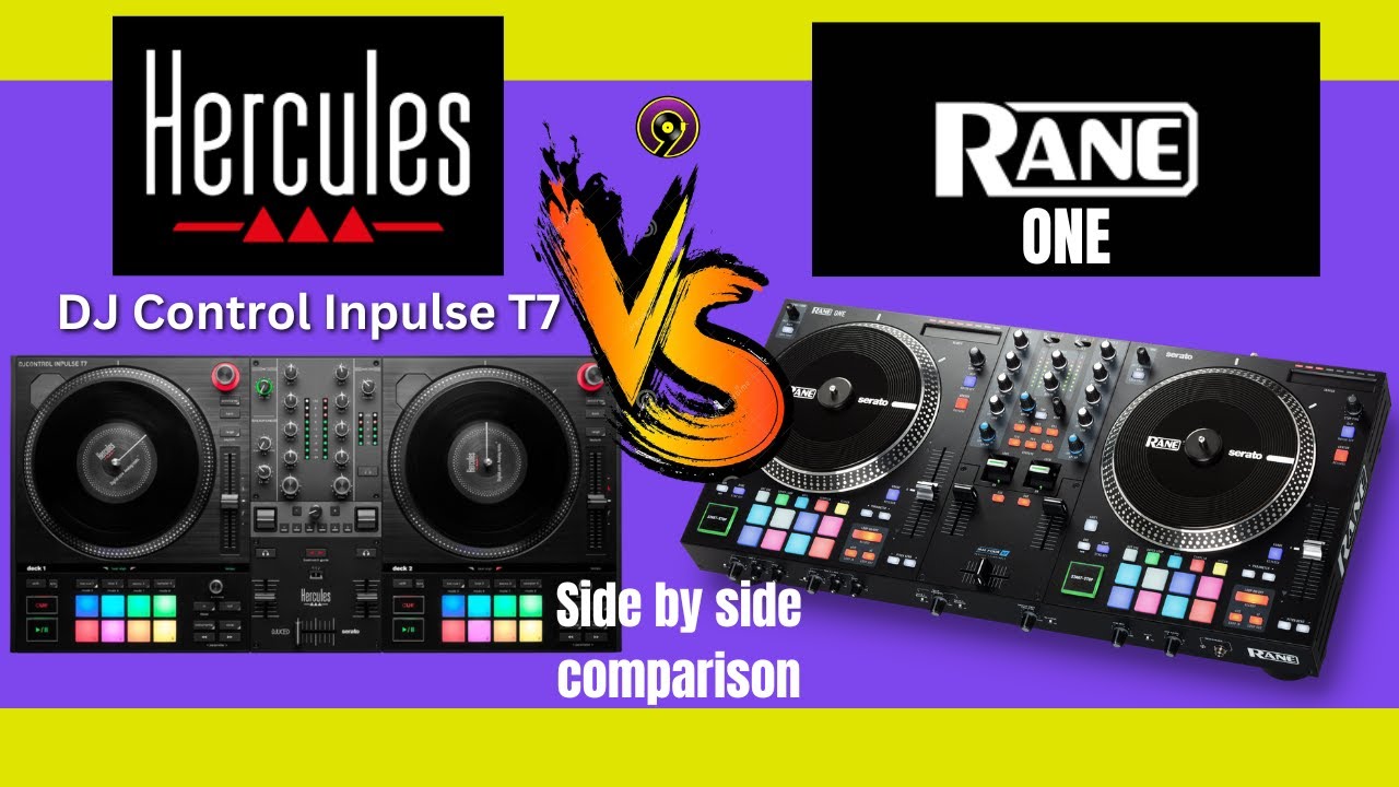 The Hercules Inpulse T7 vs the Rane one comparison video - YouTube
