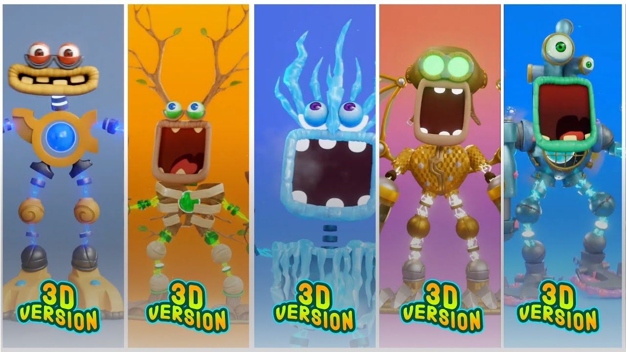 ALL Wubbox My Singing Monsters and ALL Wubbox Fanmade 2 ~ MSM - YouTube
