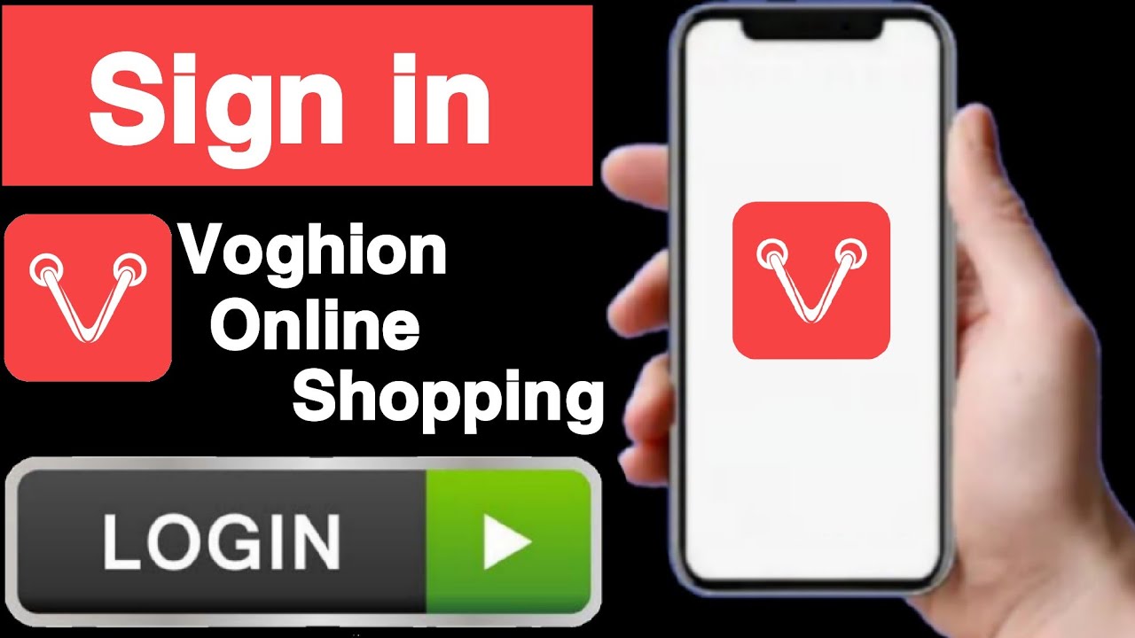 How to sign in voghion online shopping account||Sign in voghion account ...