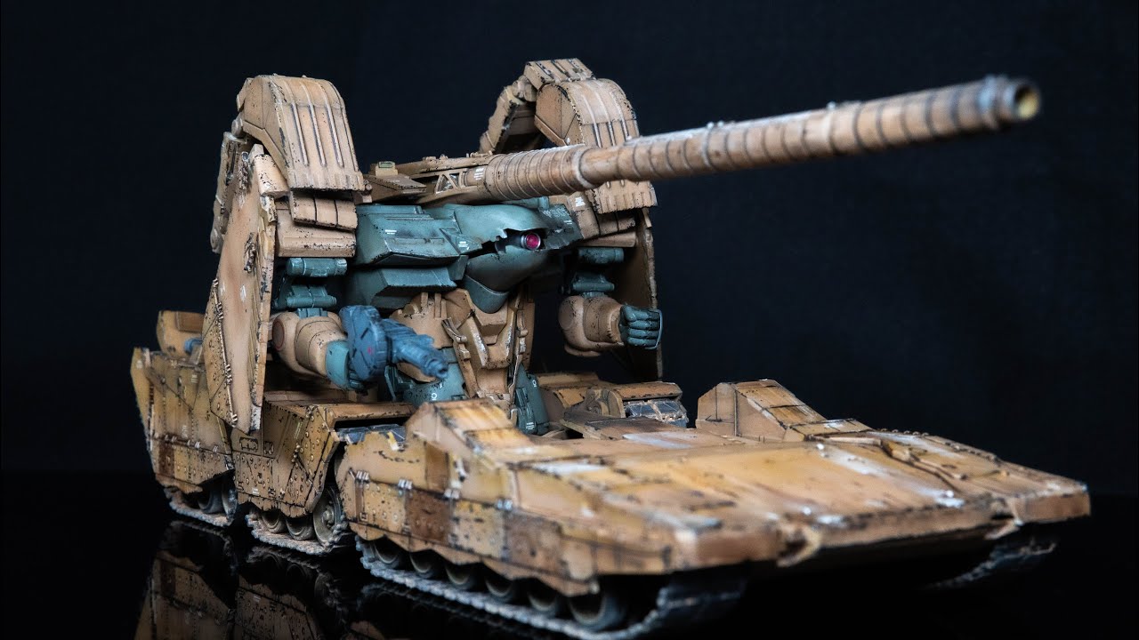 Gunpla건프라 - HILDOLFR Full build -힐돌프 풀빌드 - YouTube