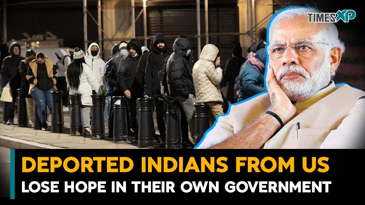 Deported Indians from the US Lose Hope in Their Own Government - YouTube