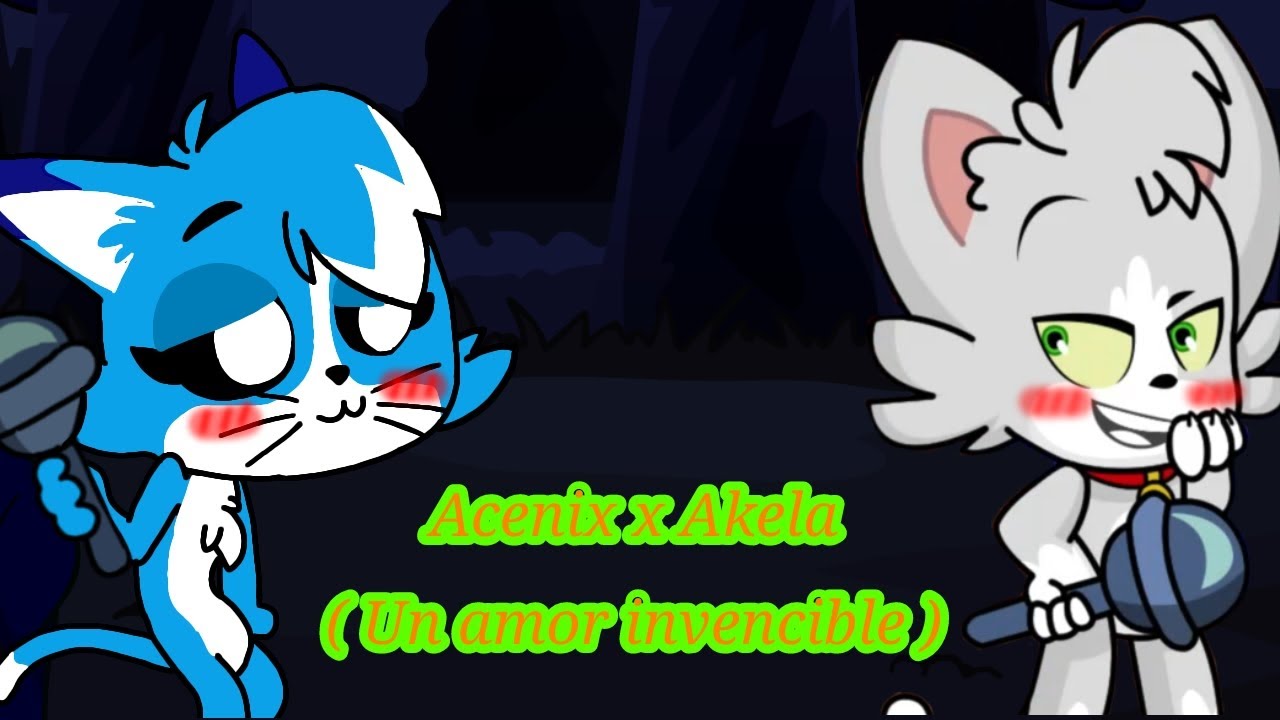 Acenix x Akela ( Un amor invencible ) [ FnF x Las perrerias de ...