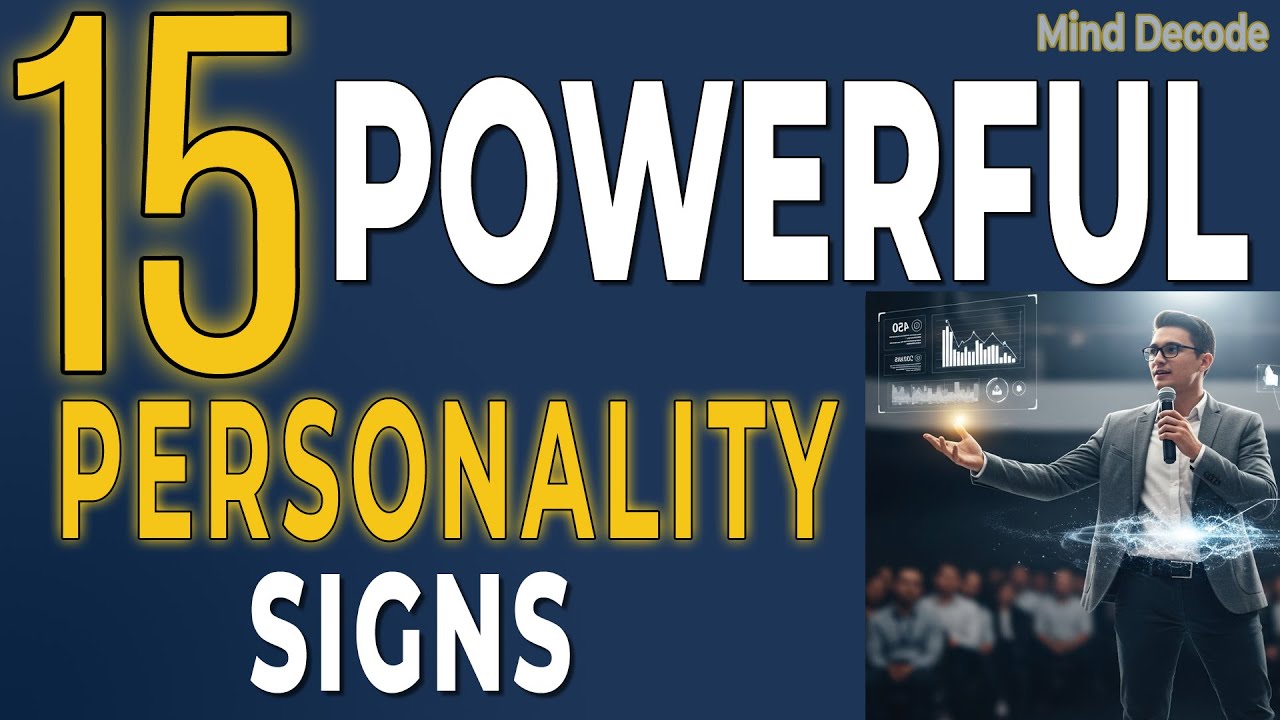 15 Signs You Have A Strong Intimidating Personality - YouTube