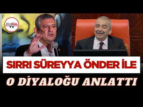 Özgür Özel'den Sırrı Süreyya Önder anısı: \