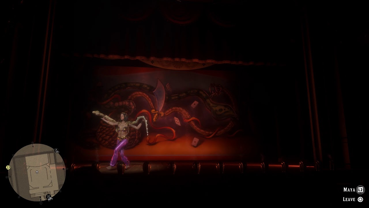 Snake Dancer - Theater Show - Red Dead Redemption 2 (1440p) - YouTube