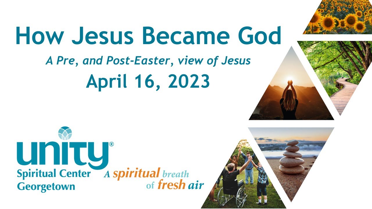 How Jesus Became God: A Pre and Post-Easter View of Jesus - April 16 ...