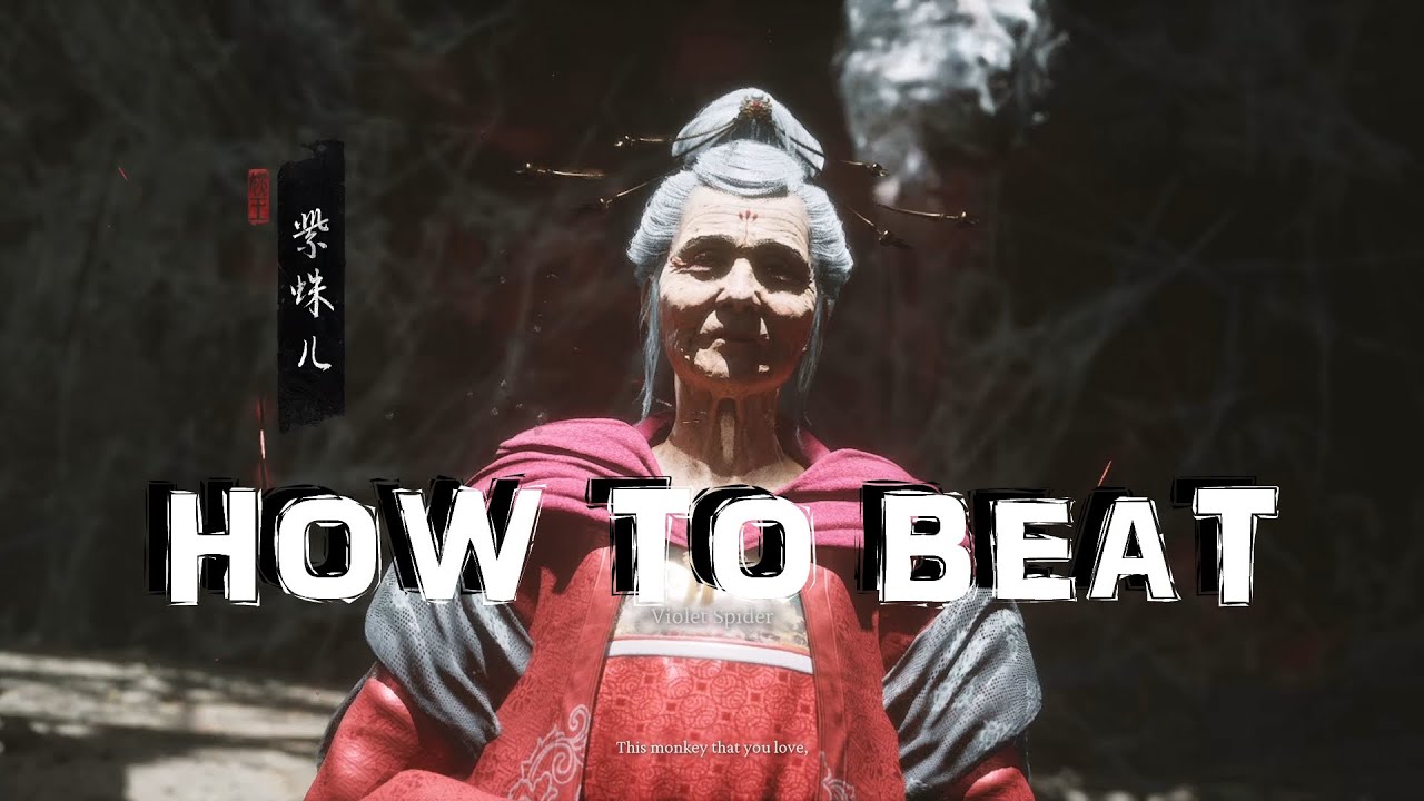 Black Myth: WuKong - How to Beat - Violet Spider Boss - YouTube