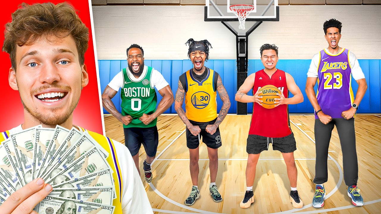 Creators Coach a 4v4 Basketball Tournament for $1000! - YouTube