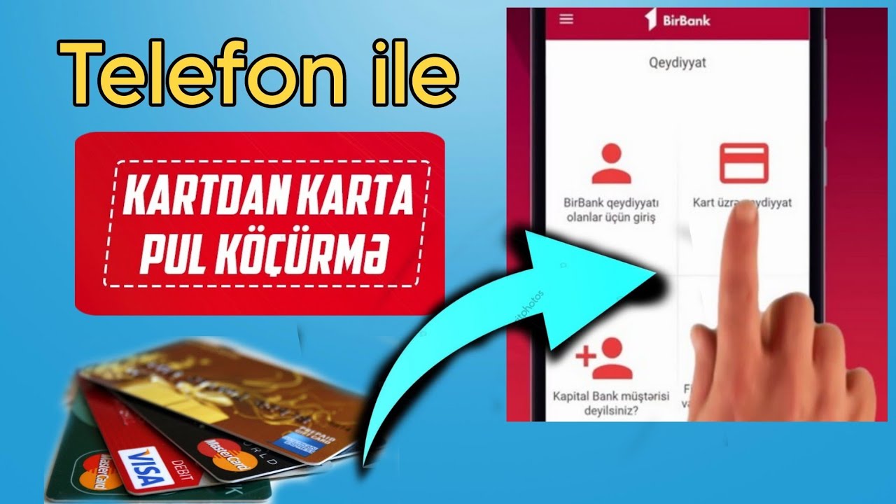 Telefon ile Kartdan Karta Pul Köçürmə Qaydası / Banka getmədən və ...