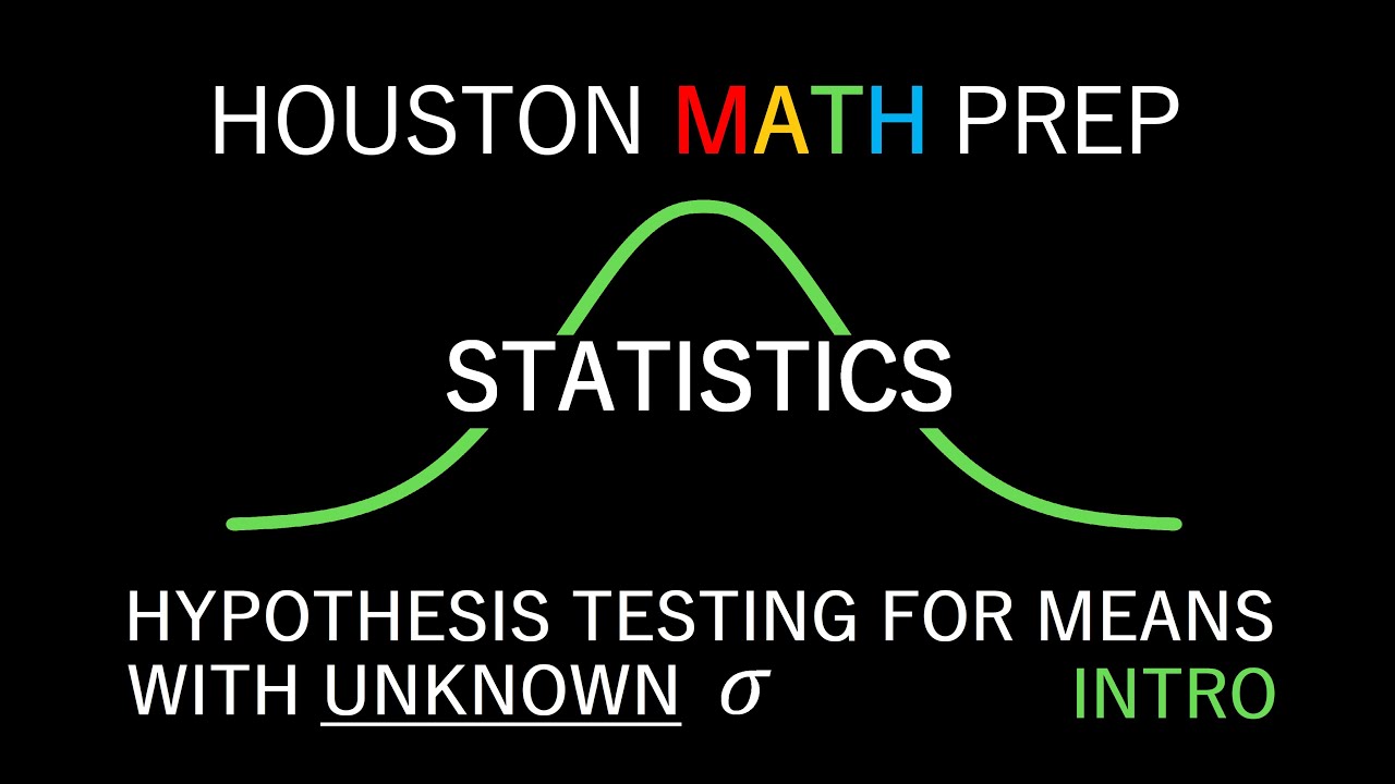 Hypothesis Testing For Means With Unknown Standard Deviation YouTube hypothesis-testing-for-means-with-unknown-standard-deviation-youtube