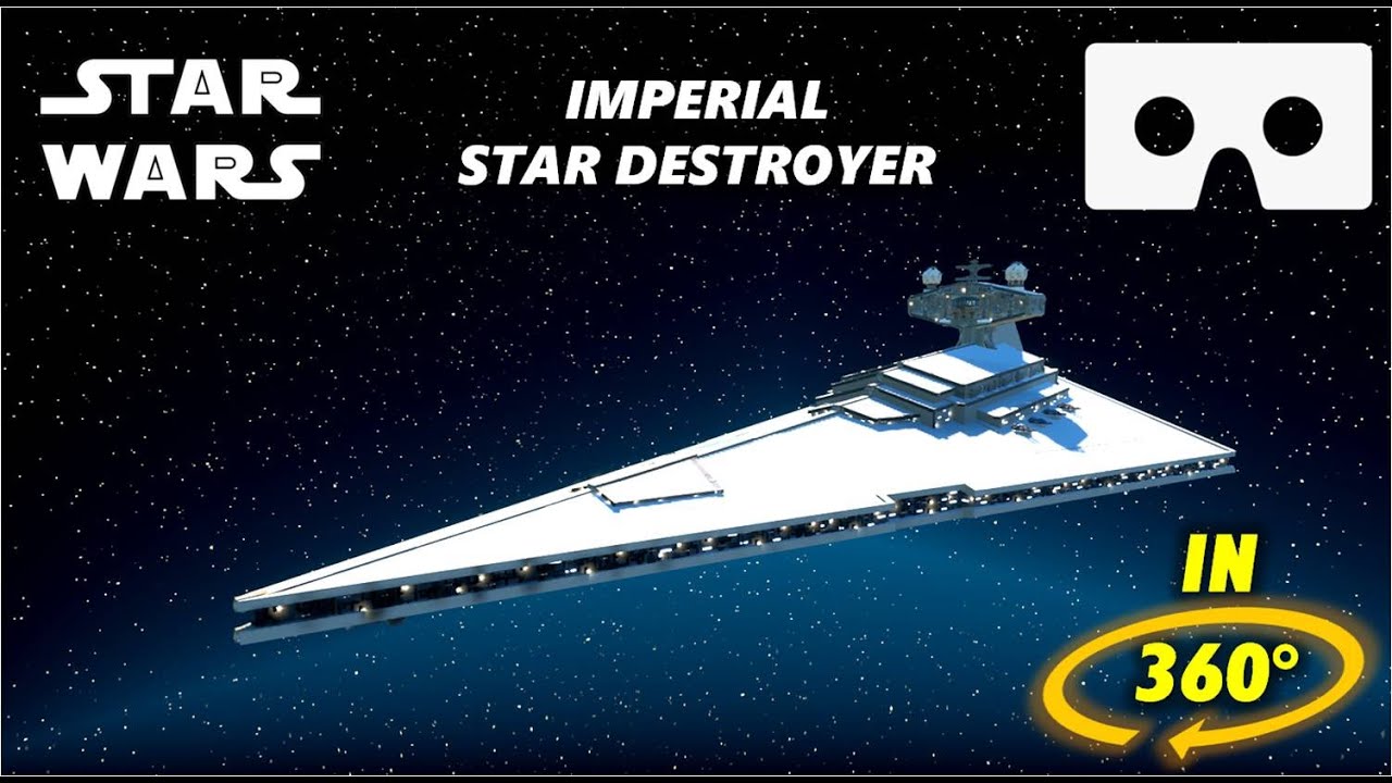 STAR WARS Imperial Star Destroyer in 360° - Fortnite Creative Map in VR ...