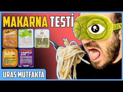 GÖZÜ KAPALI EN GÜZEL FAST FOOD SOSU | MAKARNA TESTİ #urasmutfakta BURGER KING, MCDONALDS, KFC ...