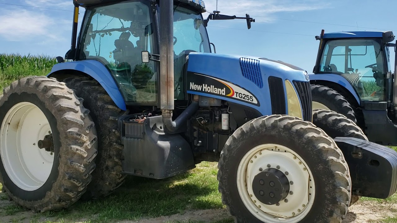 New Holland TG255 tractor sells September 24th - YouTube