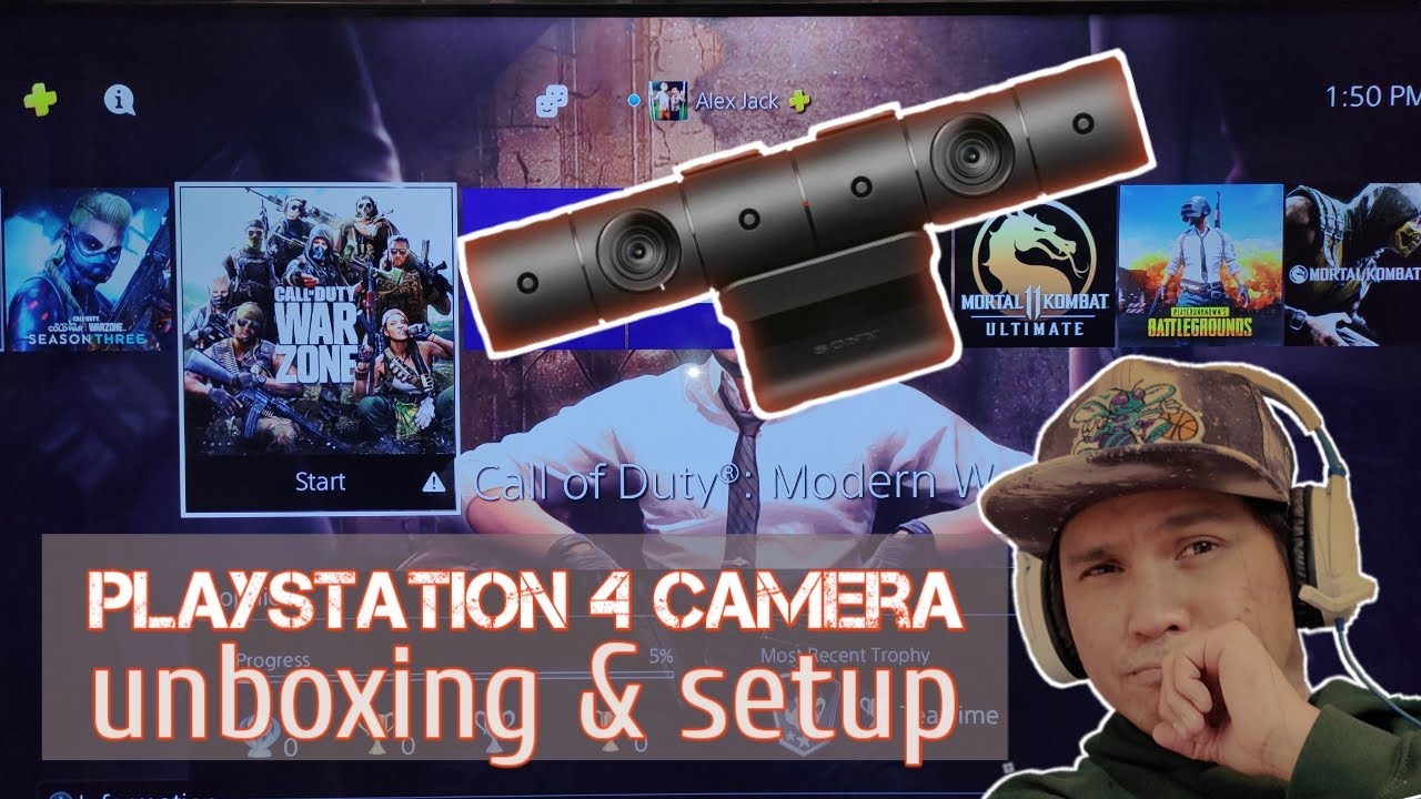 Playstation 4 Camera Unboxing and Setup | Alex&JackTV - YouTube