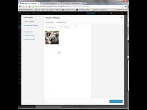Wrapping Text around Images in Wordpress - YouTube