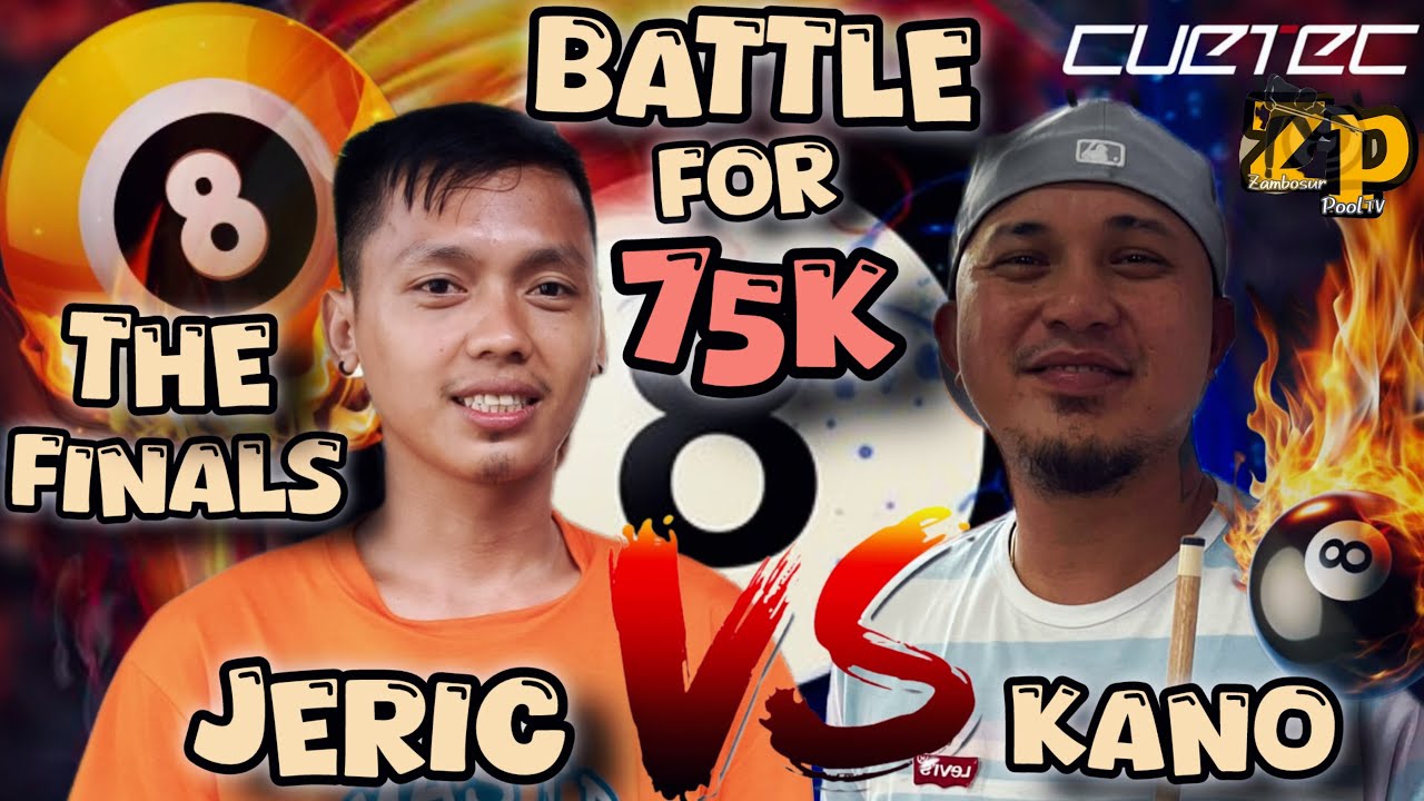 JERIC GRACIA 🆚 KANO POLANCO 9,10 CHAMPIONSHIP GAME RACE 10 75K🏆🎱 - YouTube