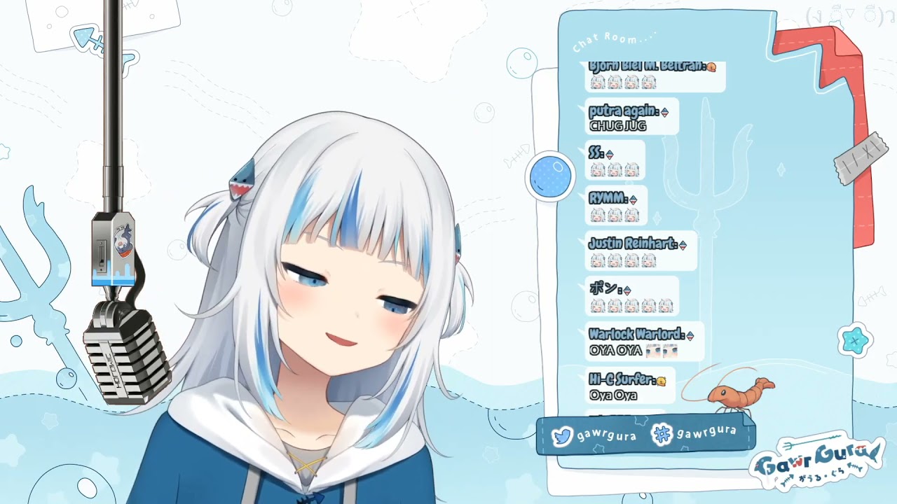 Gawr Gura sings It Will Rain - YouTube