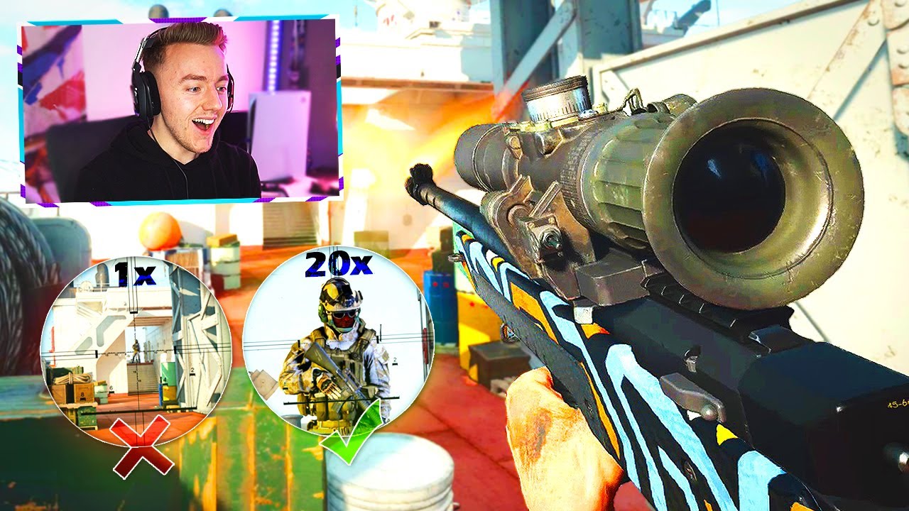 the 20x SNIPER SCOPE ZOOM... wow you’ve gotta see this 🔥 - YouTube