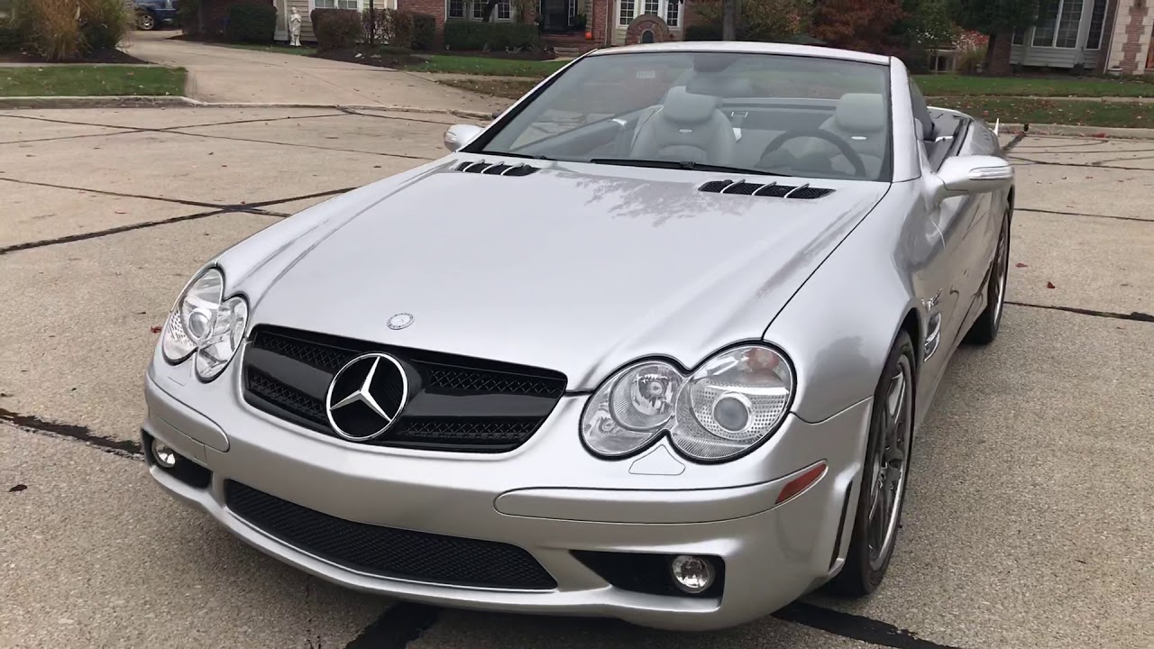 2005 MERCEDES BENZ SL65 AMG WALK AROUND - YouTube