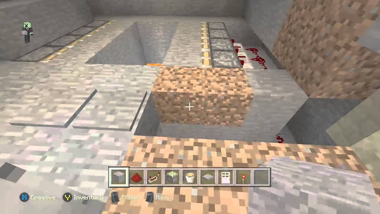 Minecraft 101- Lava Fall Trap - YouTube