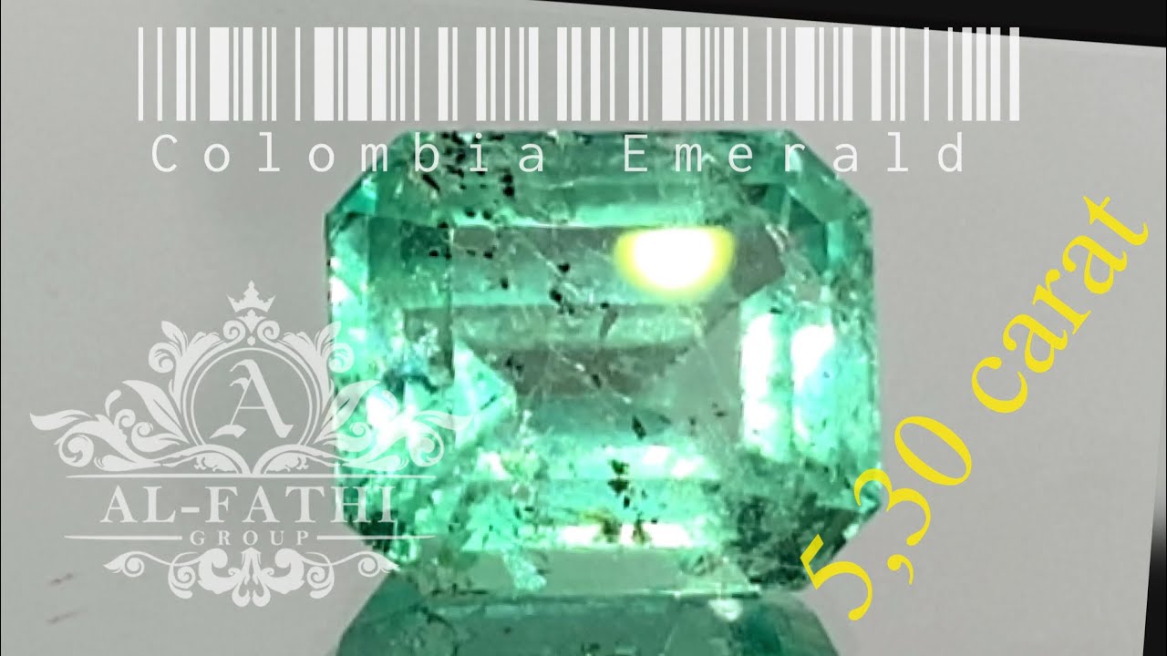 Layak GD Colombia Emerald material kaca - YouTube
