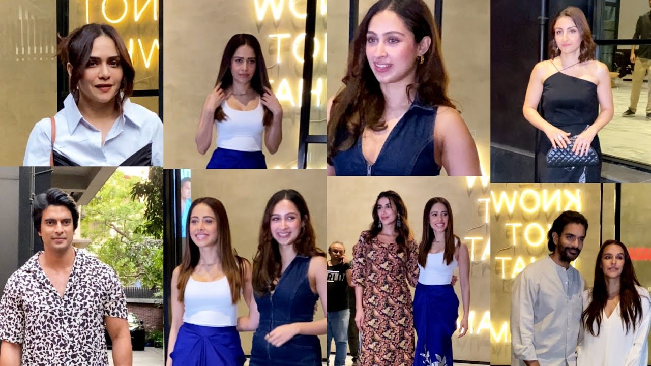 Chhorii 2 Movie Screening Nushrat bharucha Soha Ali Khan Amruta ...