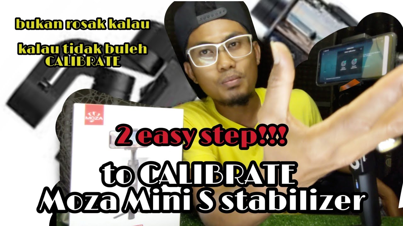 #TUTORIAL 2 EASY STEP TO CALIBRATE MOZA MINI S #GIMBAL #stabilzer for smartphone - YouTube