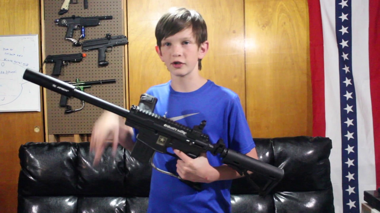 Project Salvo Review by Kid Paintball - YouTube