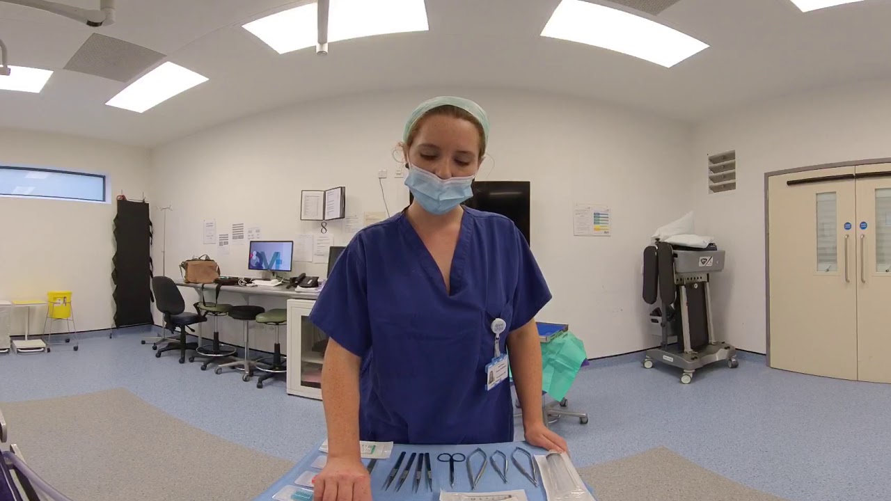Setting up for microsurgery, a nurse/ODP perspective - YouTube