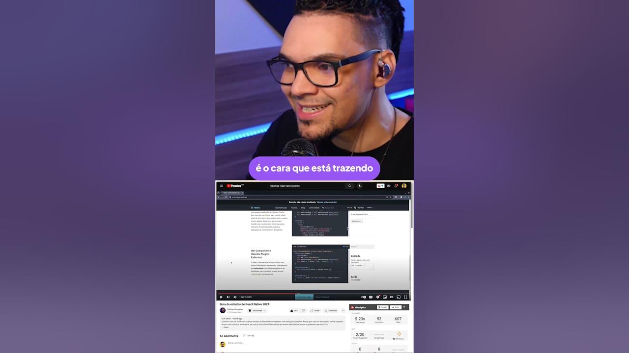 Guia De React Native 2024 Roadmap Reactnative Programming Coding Youtube