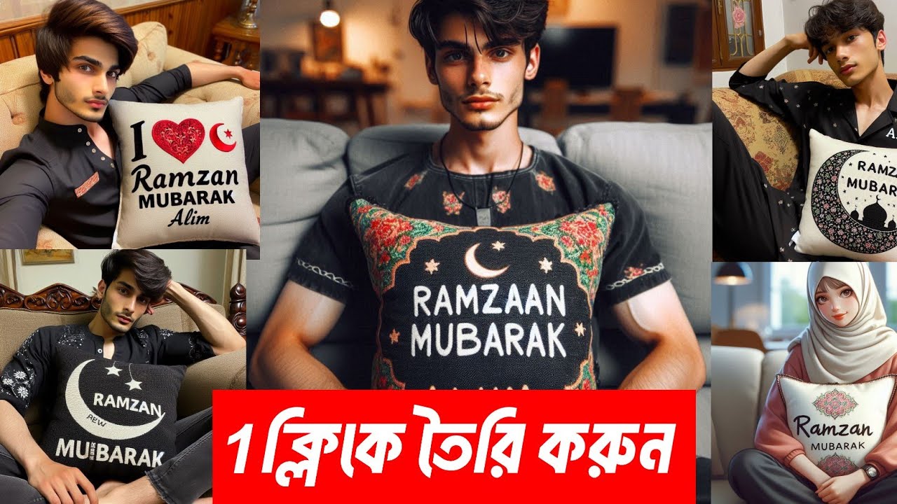 Create Viral RAMZAN MUBARAK 3D Name DP For Boy & Girl | RAMZAN Photo ...