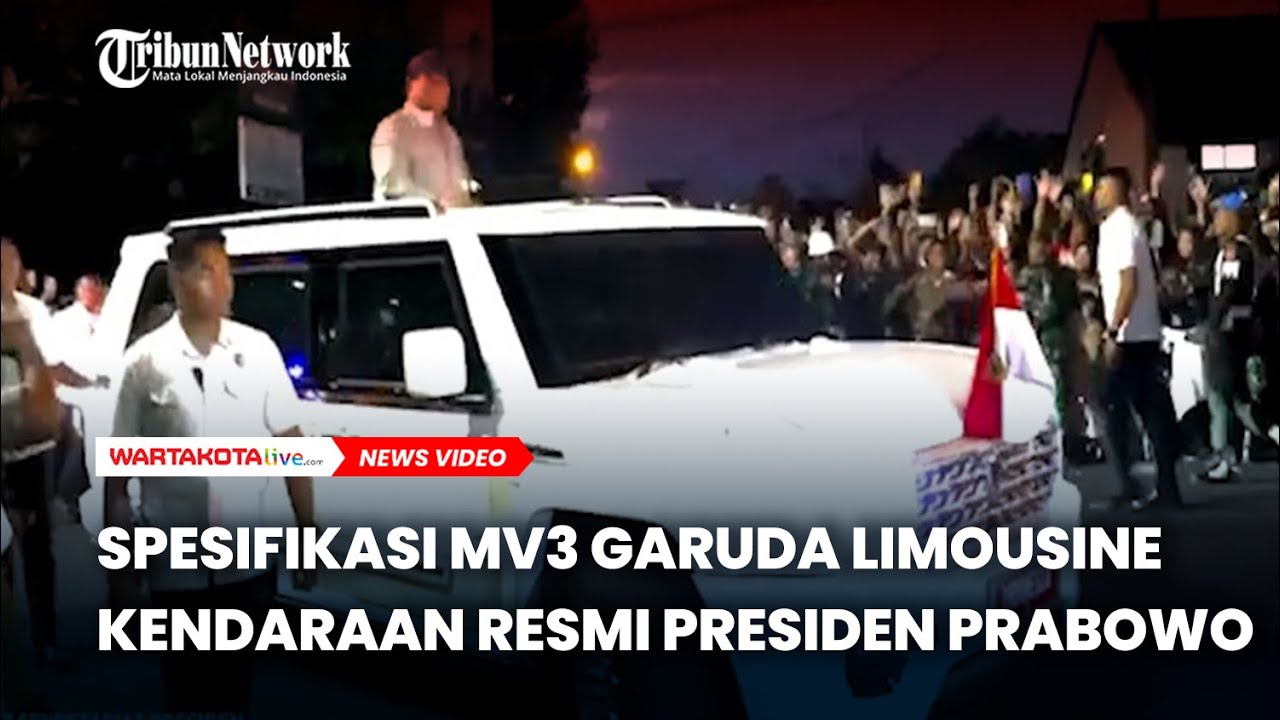 Spesifikasi MV3 Garuda Limousine Kendaraan Resmi Presiden Prabowo ...