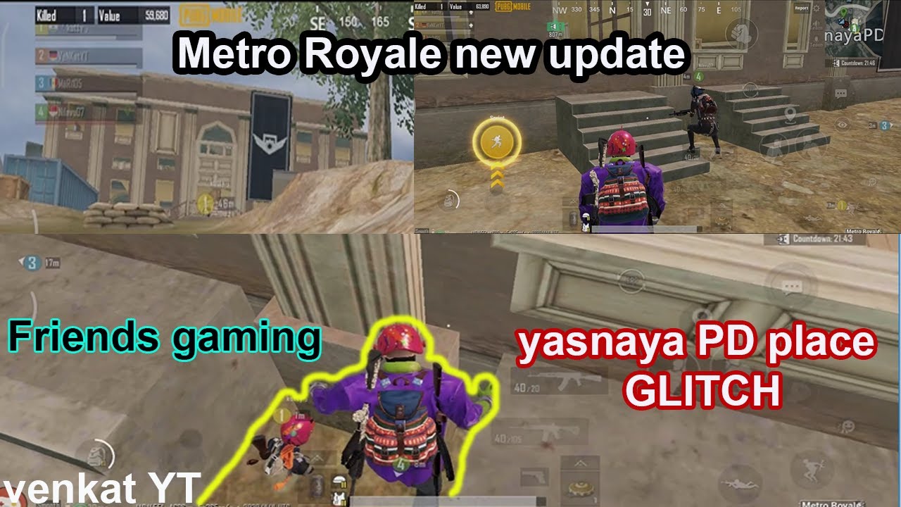 METRO ROYALE MAP NEW UPDATE | PUBG MOBILE | friends gaming | Metro ...