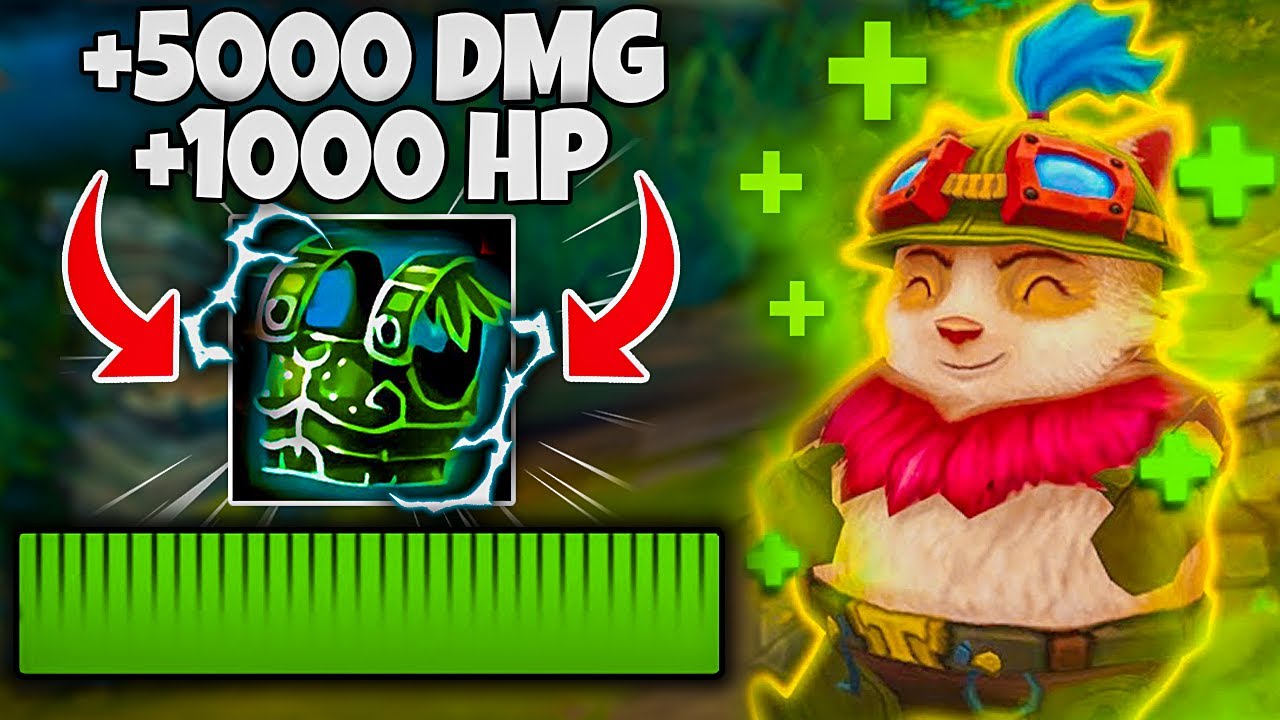 *NEW ITEM* SEASON 13 TANK TEEMO REACHES 8,000 HP WITH EASE - YouTube