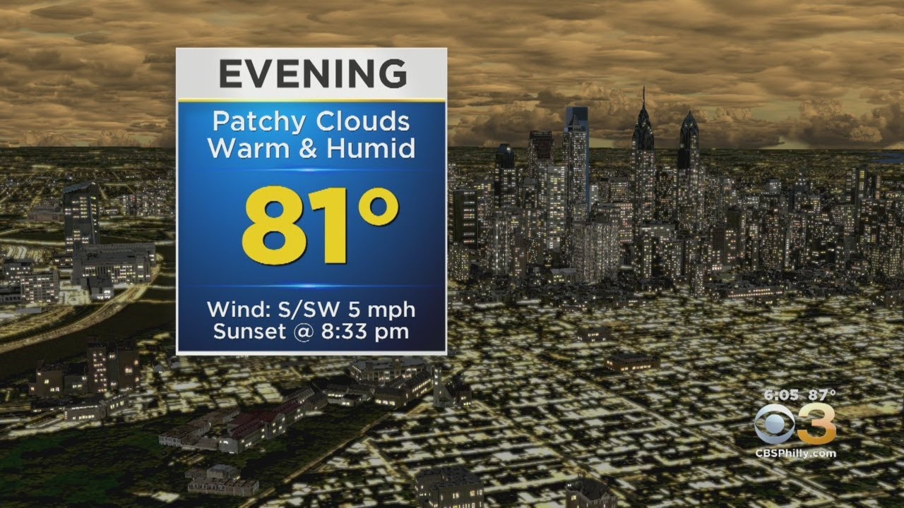 Philadelphia Weather: Week Of Summer Heat - YouTube