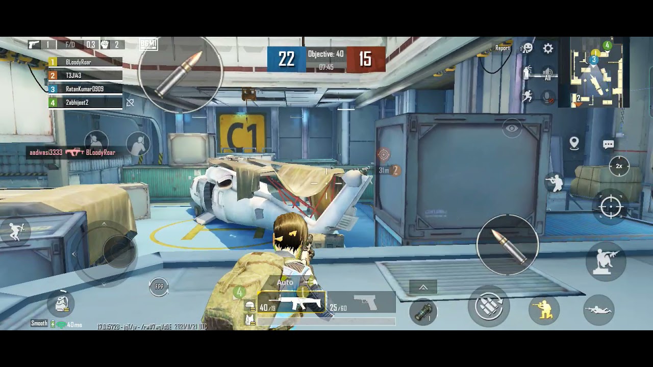 BGMI arena mod game play - YouTube