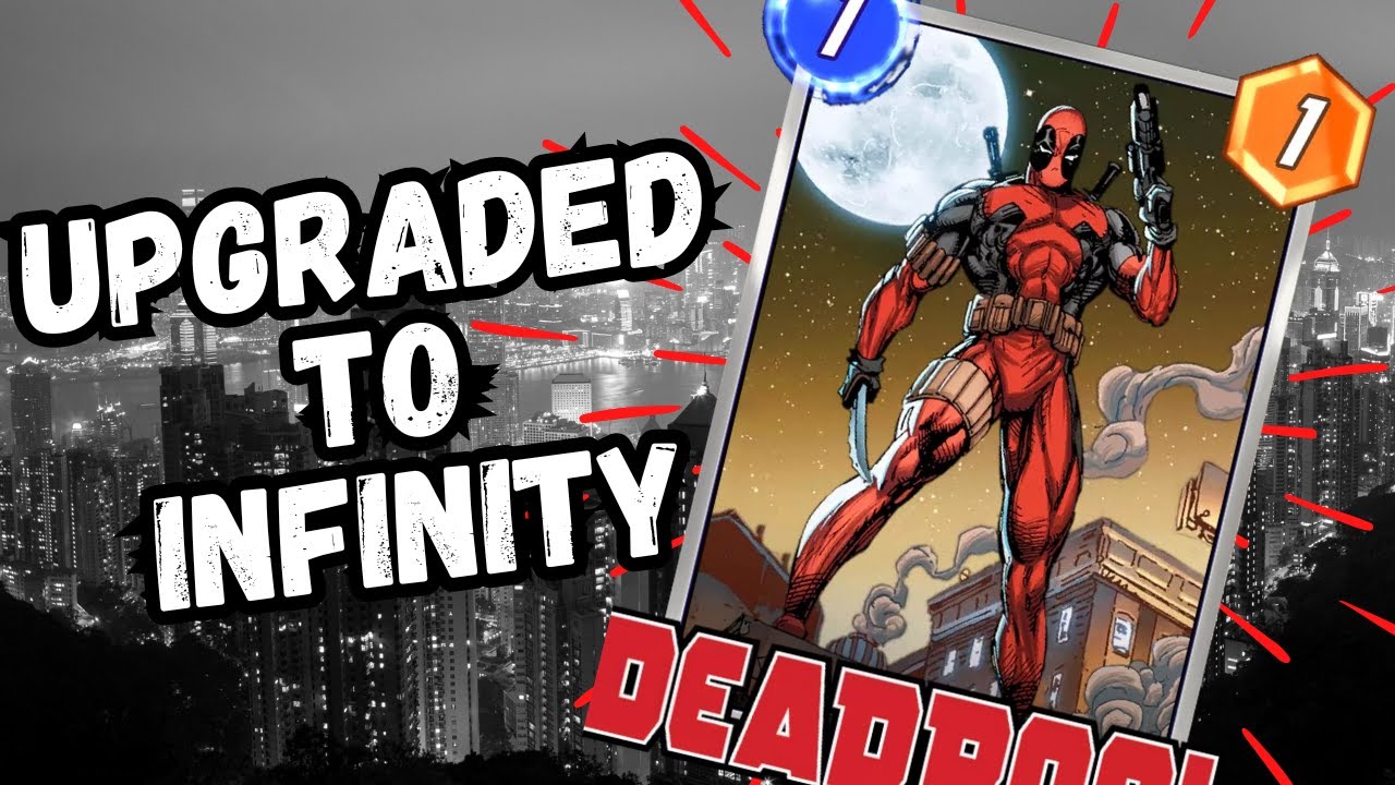 Deadpool Jim Lee Variant Upgraded to Infinity - Marvel Snap - YouTube