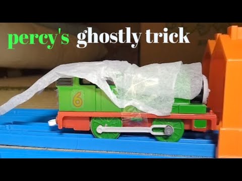 percy's ghostly trick tomy remake thomas & friends - YouTube