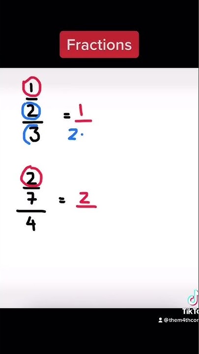 Fractions Made Simple - YouTube