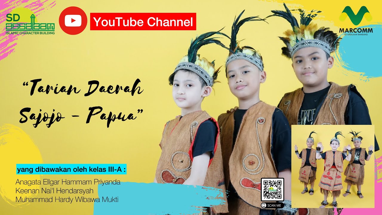 TARI SAJOJO - PAPUA (Day of Child Expression) - YouTube