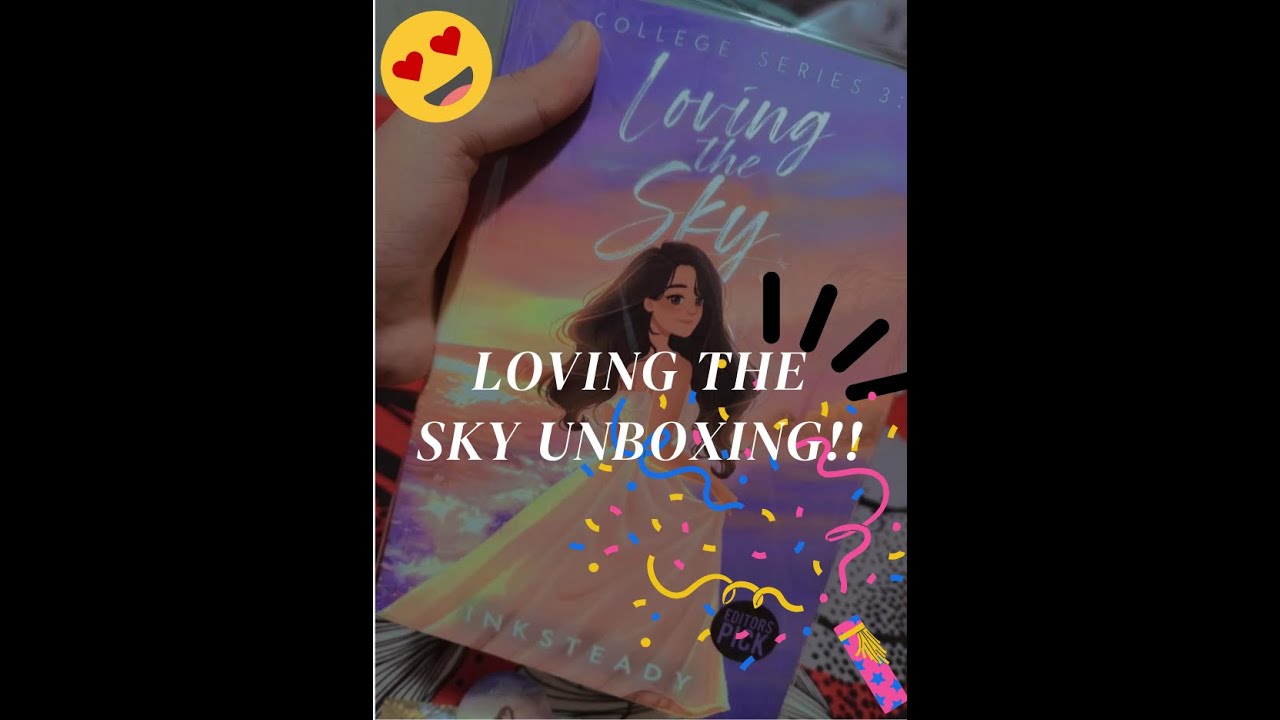 Loving The Sky by INKSTEADY - Book Unboxing 😍📕 - YouTube