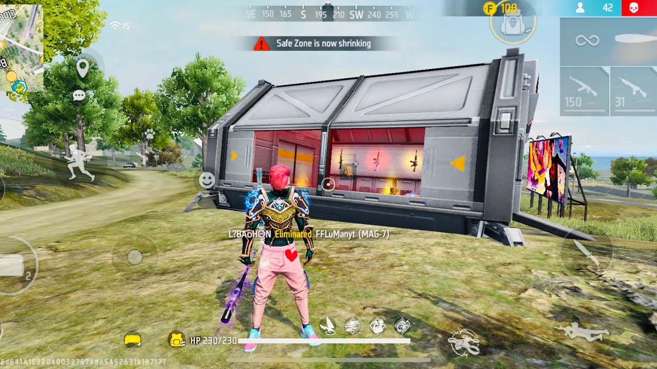 ম্যাপে নতুন লুট ঘর থেকে যা পাব সেগুলো দিয়ে পুরো ম্যাচ | Free Fire Loot ...