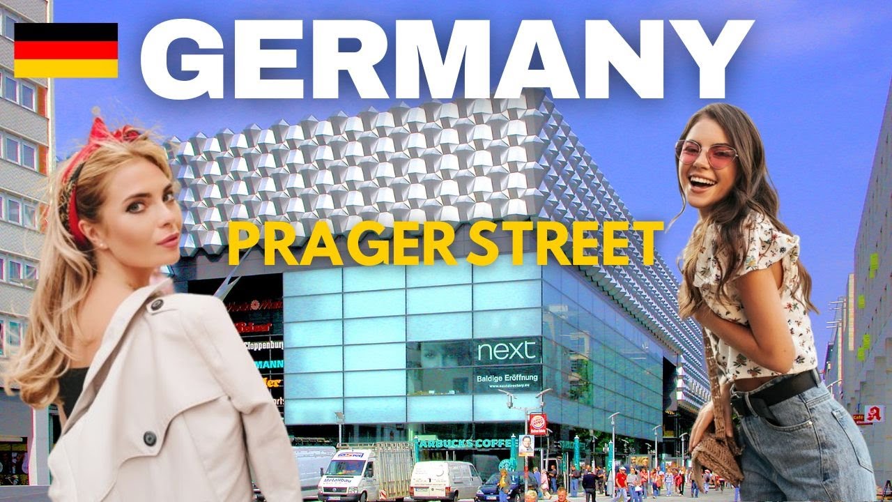 Germany Dresden Walking Tour : Prager Street Walk Dresden 🇩🇪 - YouTube